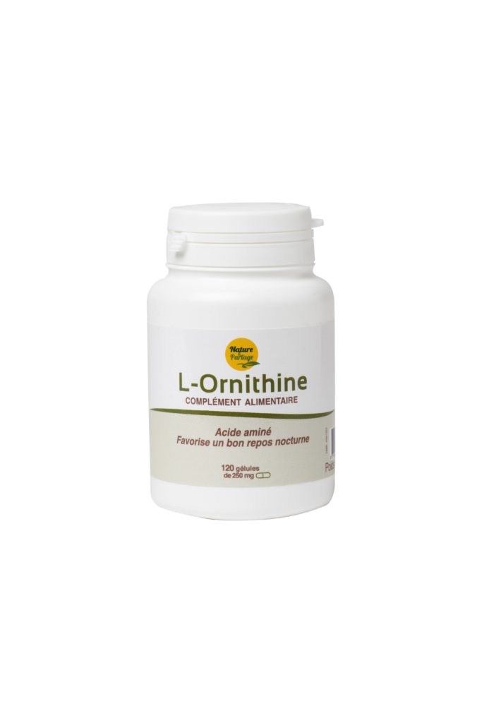 L-Ornithine - 120 gélules - Nature et Partage