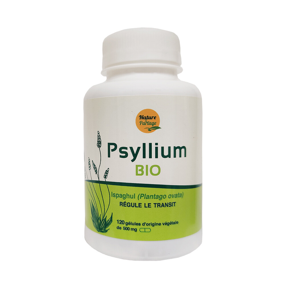 Psyllium en gélule - BIO - la boutique Nature et Partage