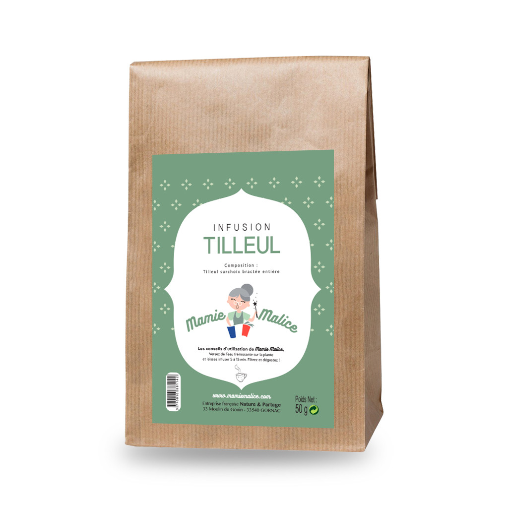 Infusion tilleul - 50g - Nature et Partage